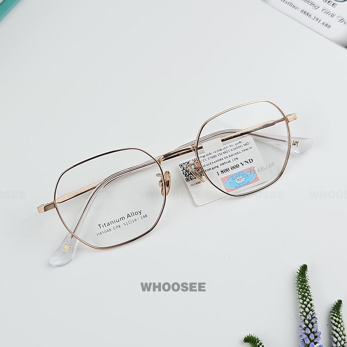 Gọng kính Helen Keller H85048 CP8 thương hiệu Trung Quốc - Mắt kính Whoosee
